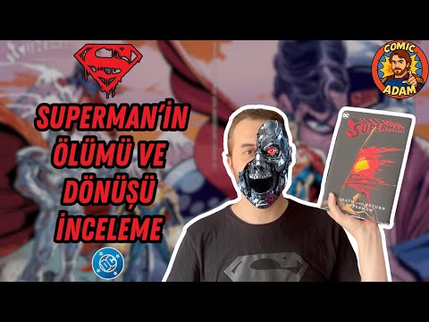 DEATH AND RETURN OF SUPERMAN (İngilizce Omnibus) 🔍 ÇİZGİ ROMAN İNCELEME 62 #superman 