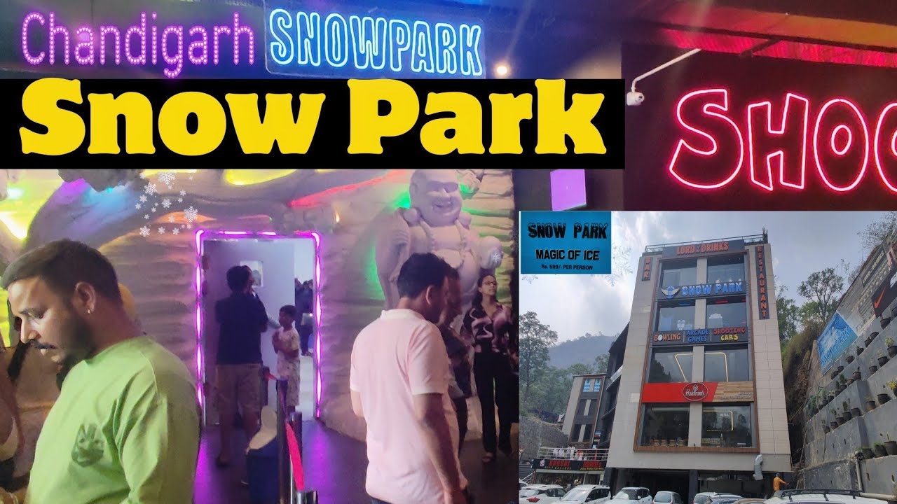 Snow Park Chandigarh | Adventure Park | Ticket Price - YouTube