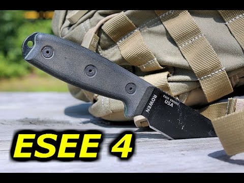 ESEE 4: Good For EDC (Every Day Carry)? - YouTube