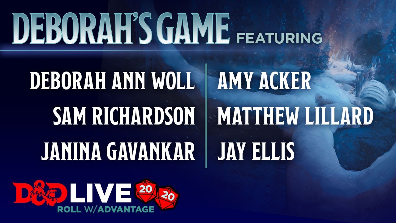 Deborah's Game - D&D Live 2020 - YouTube