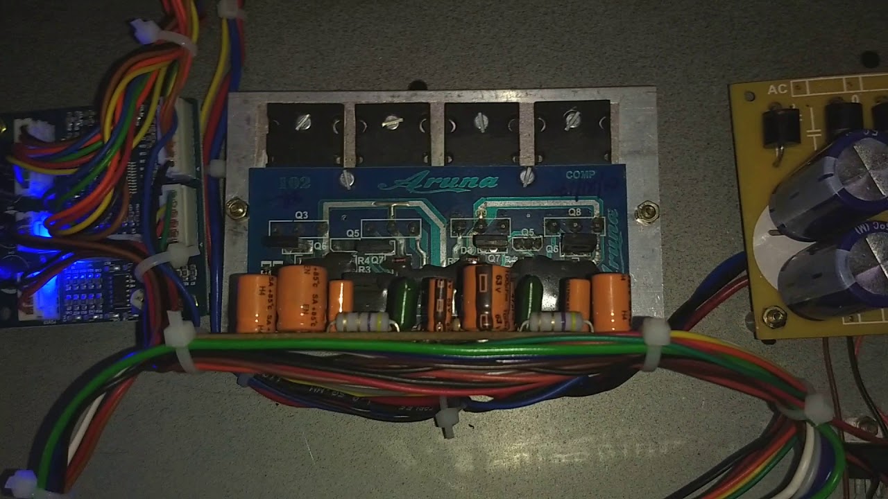600 watts STK 4141and STK module 4 transistor mosfet 5.1 amplifier ...