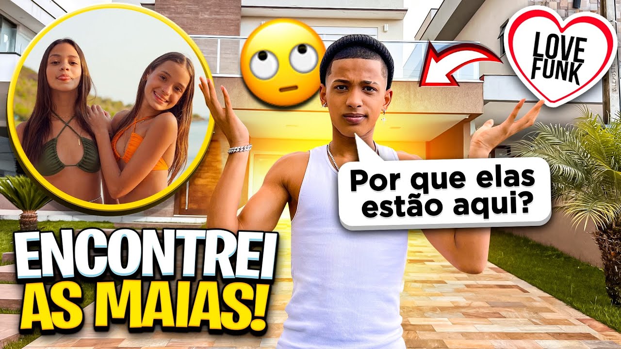 NÃO ACREDITO QUE DEI DE CARA COM A MILLENA E MANU MAIA NA LOVE FUNK !! - YouTube