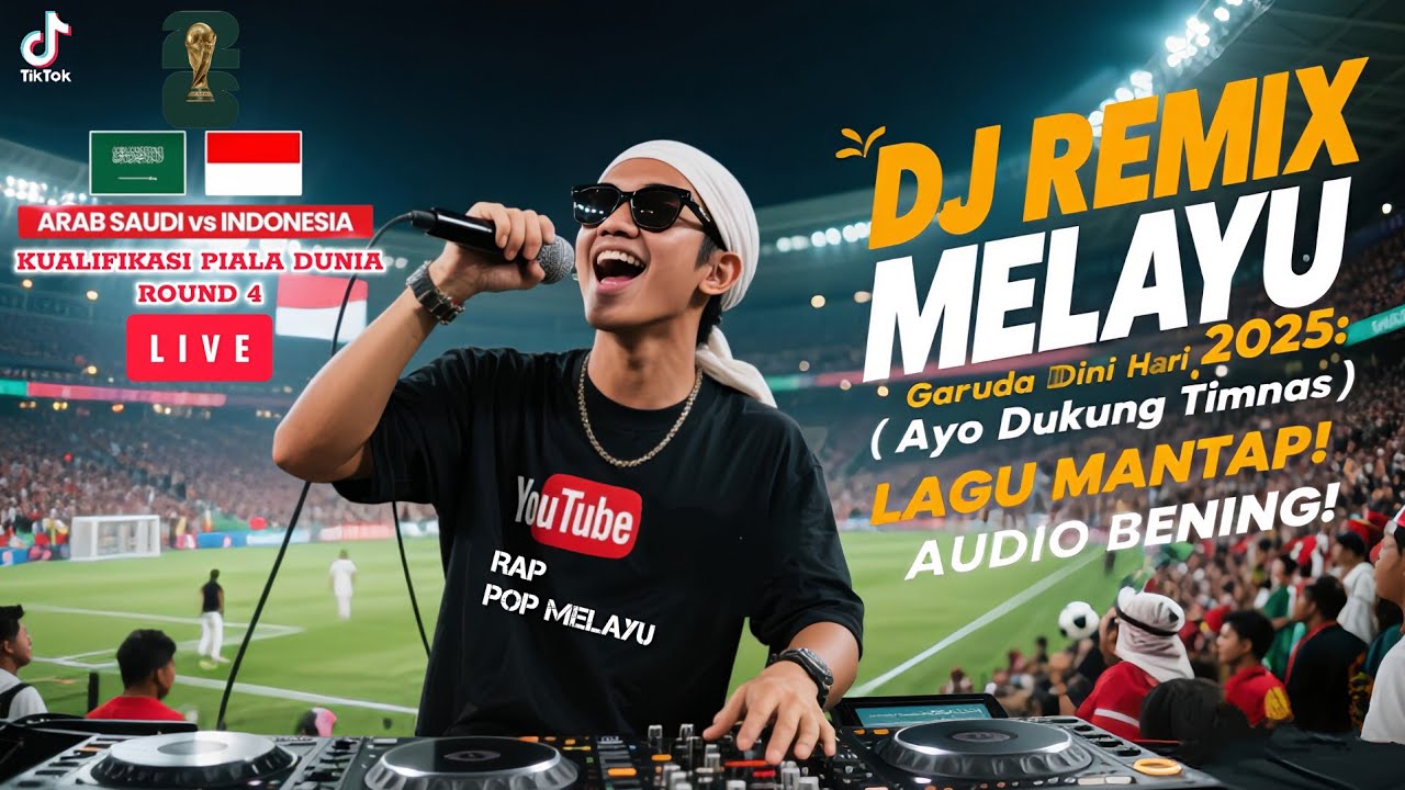 Garuda Dini Hari (Ayo Dukung Timnas Indonesia) DJ REMIX MELAYU 2025 ...