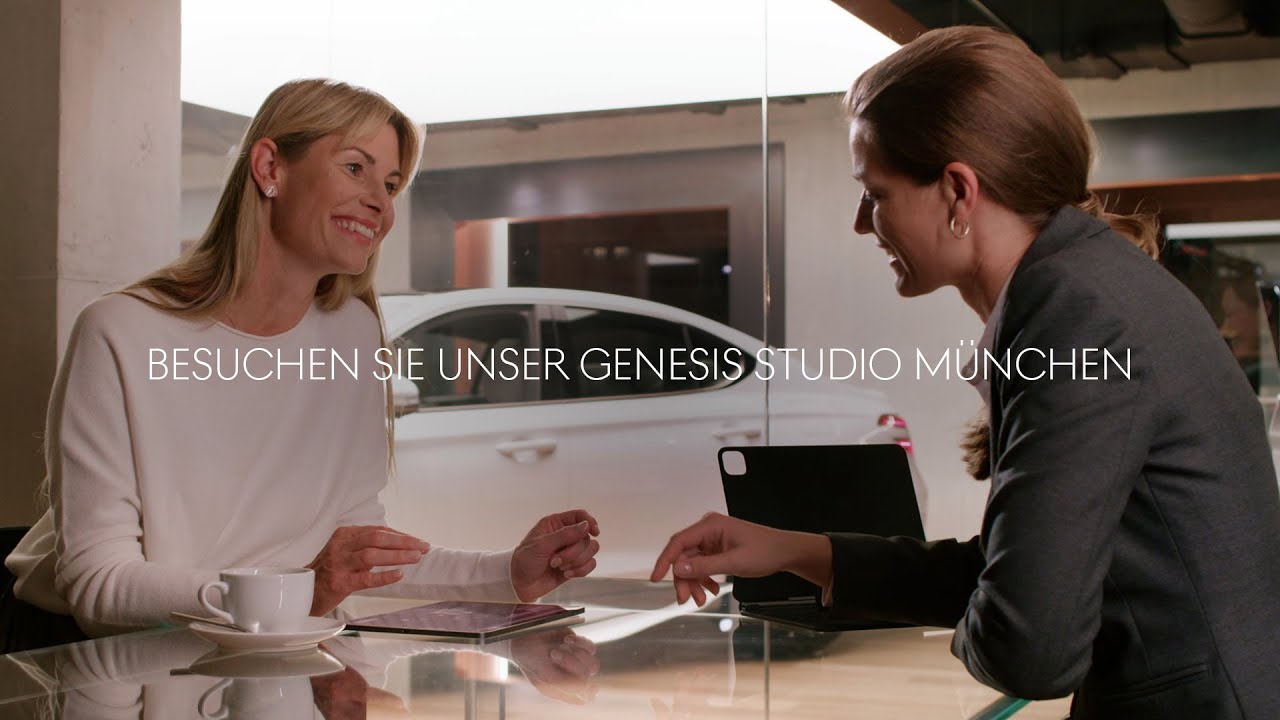 Seien Sie unser Gast im Genesis Studio München | Genesis Europe - YouTube