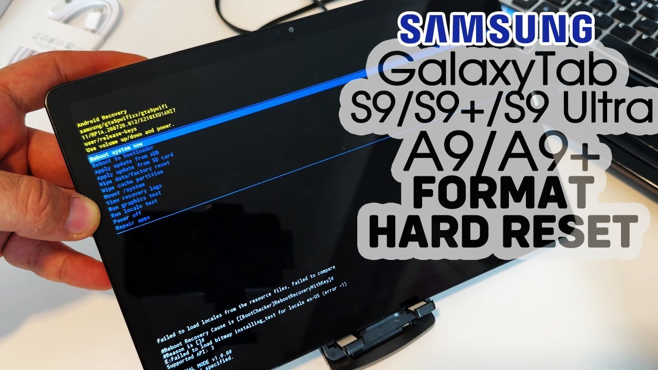 Samsung Galaxy Tablet Format Atma Nasıl Yapılır? | Hard Reset ...