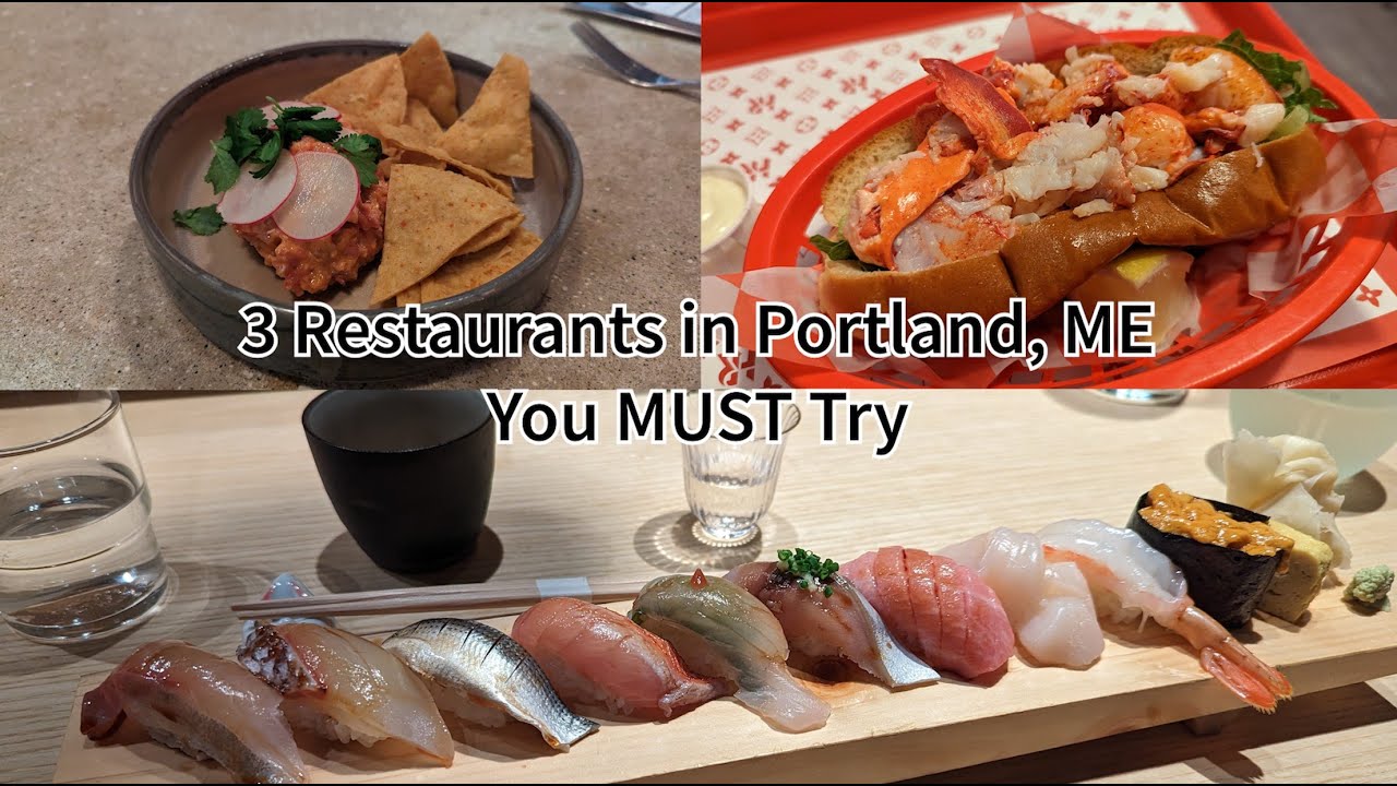 3 restaurants you MUST try while visiting Portland ME - YouTube