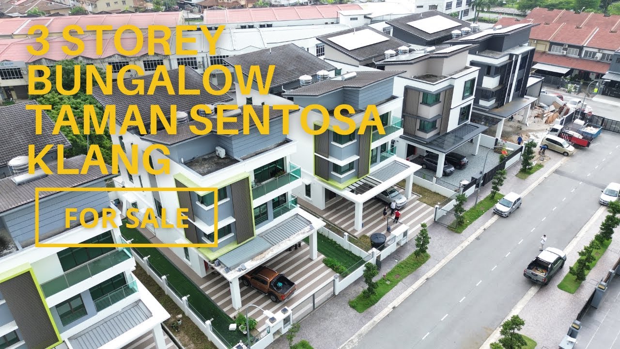 Walkthrough Of A 3 Storey Bungalow Taman Sentosa Klang For Sale (50 x ...