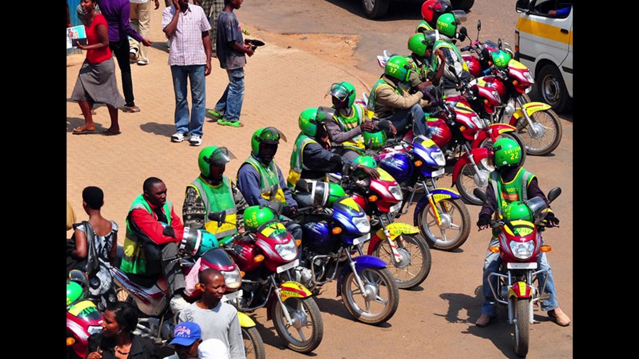 Okada & Boda Boda: The Motorcycle Taxis of Africa - YouTube
