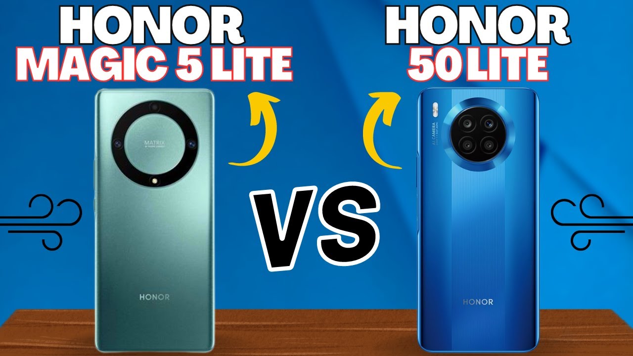 Honor Magic 5 Lite vs Honor 50 Lite Deutsch | Vergleich - YouTube