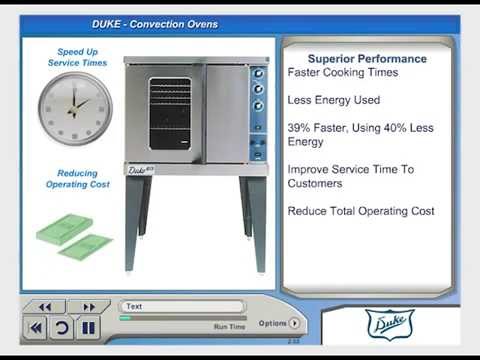 Duke Manufacturing | Convection Oven Overview - YouTube