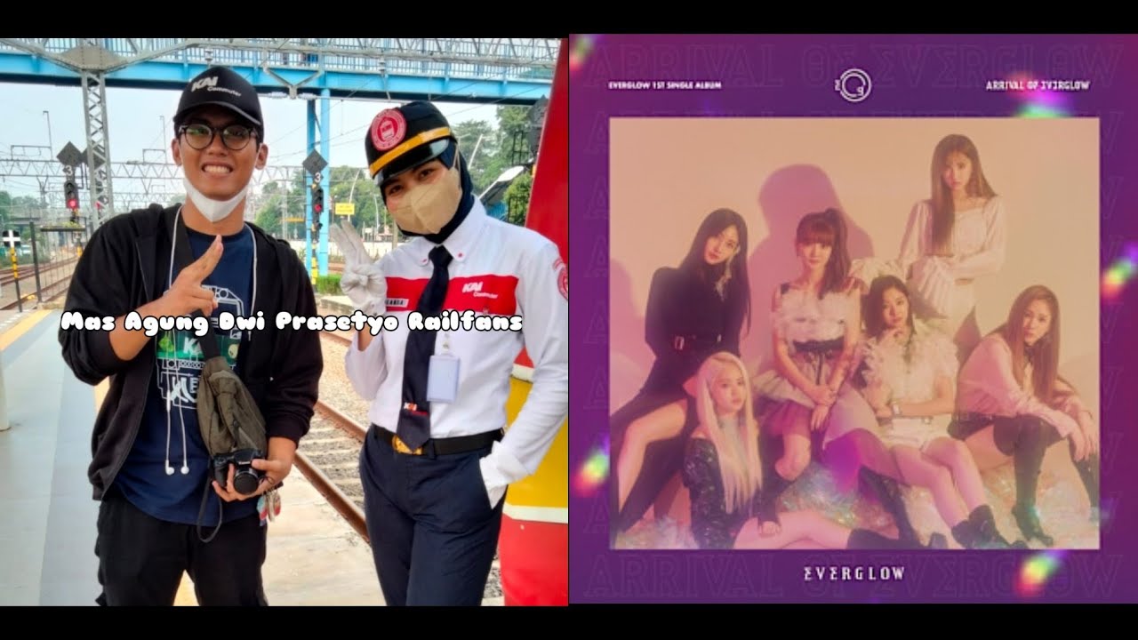 Ost. KRL Indonesia × Everglow KPop-Aku Cinta KRL Kereta Listrik Kita × ...