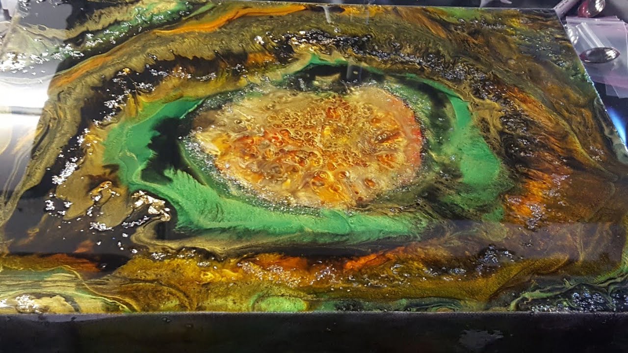 What I did with sticky resin to create great results part 2 - YouTube