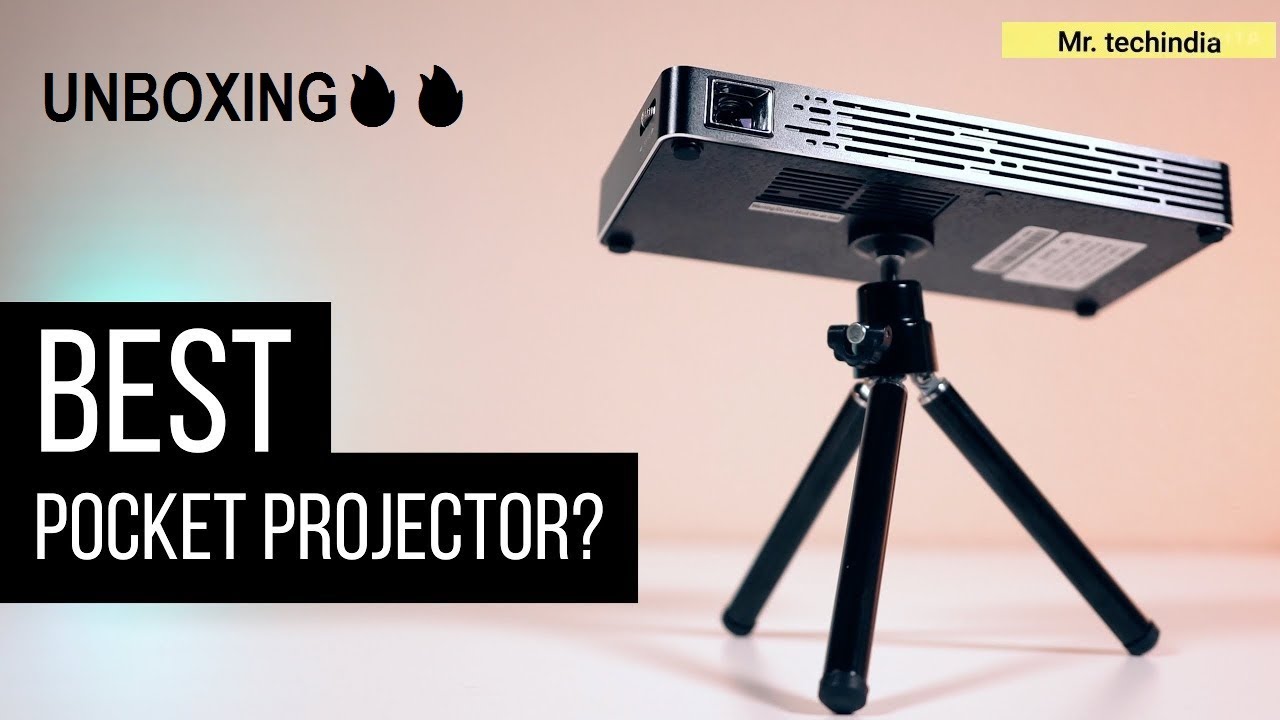 Yaufey 1800 Lumens Portable Projector [Hands on Review and Test] - YouTube