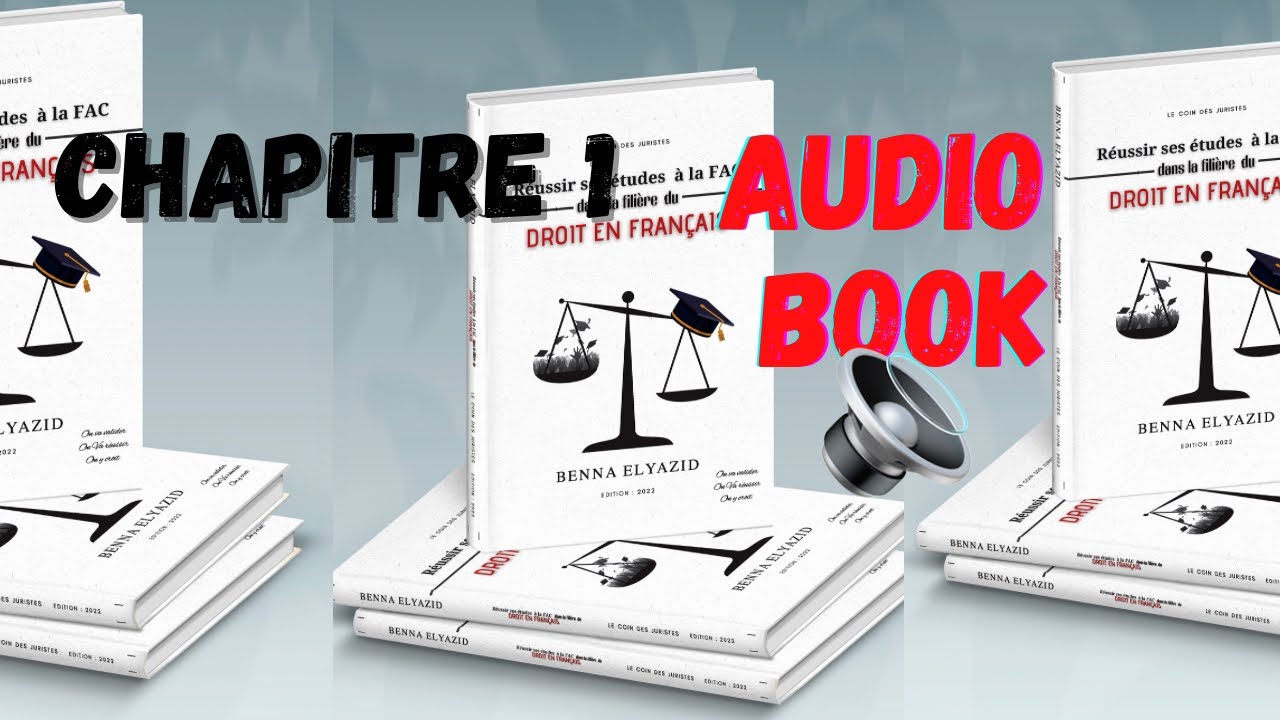 Audiobook : RÉUSSIR SES études à la FAC dans la filière du droit en ...