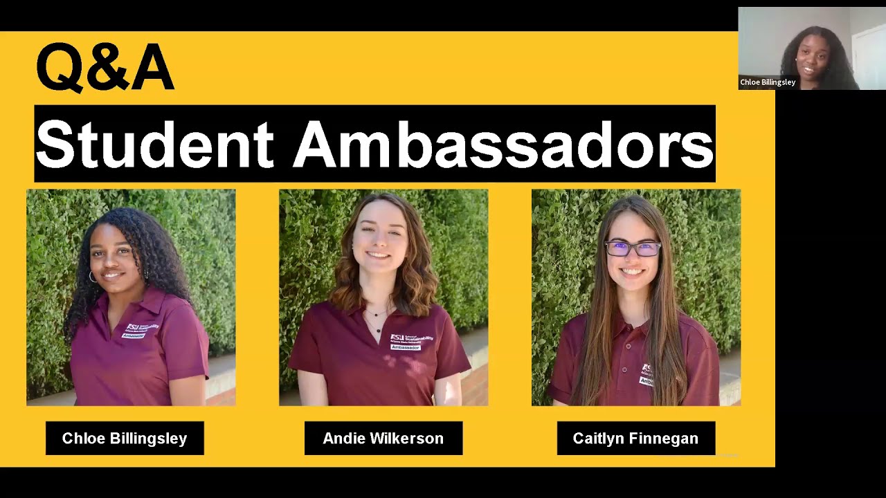 What it is like to be an ASU School of Sustainability student: Q&A with current Student ...