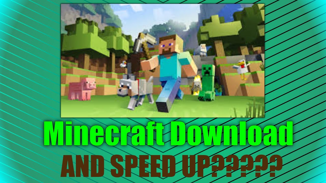 How To Download Minecraft For Free And Speed Up - October 2015 - YouTube