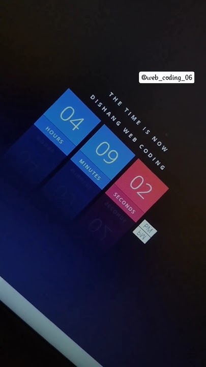 Digital Clock ⏰ Html Css Js Like Code Codinglife Programmer Hacker Youtube Clock