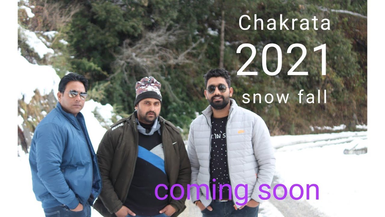 Chakrata snow fall | snow fall | 2021| uttarakhand snow fall full ...