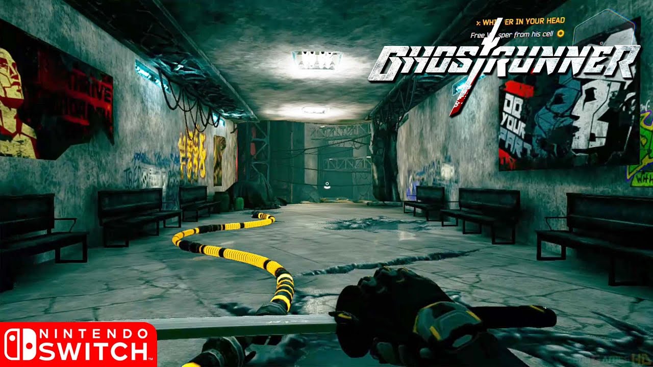 Ghostrunner - Nintendo Switch Gameplay (2020) - YouTube
