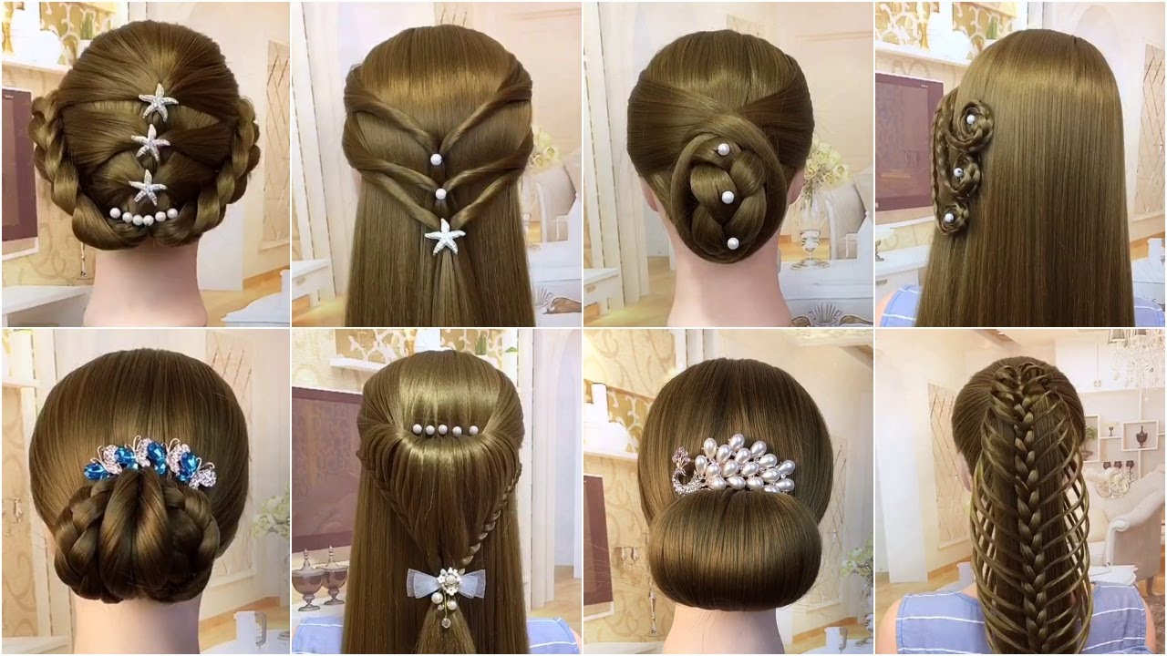 Step by Step Hair Styling Tutorial Elegant Styles - YouTube