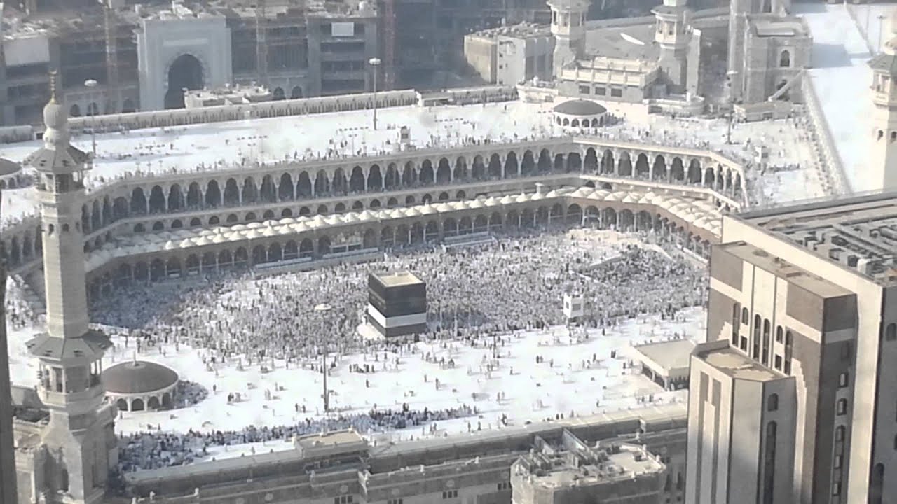 Kaaba Black Stone Mecca Hotel View Moe Bulldogs Hajj 2012 - YouTube
