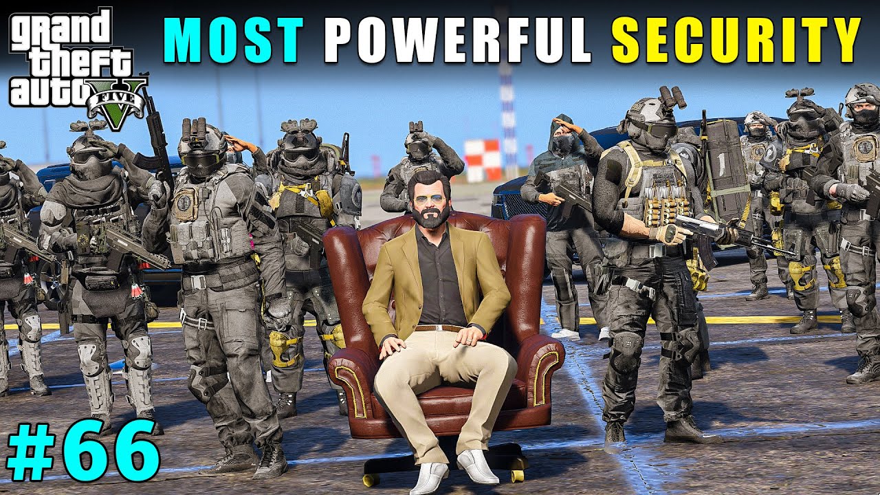 MOST POWERFUL SECURITY FOR MICHAEL | GTA V GAMEPLAY - YouTube