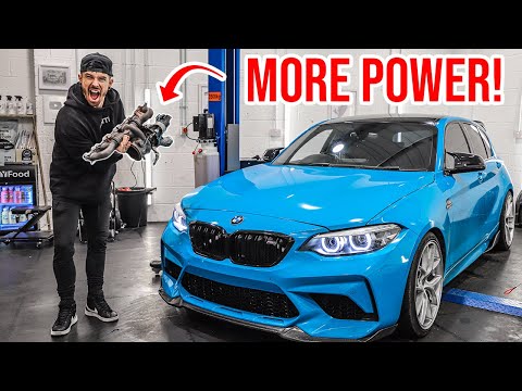 MY BMW M2 HATCHBACK GETS A HUGE TURBO