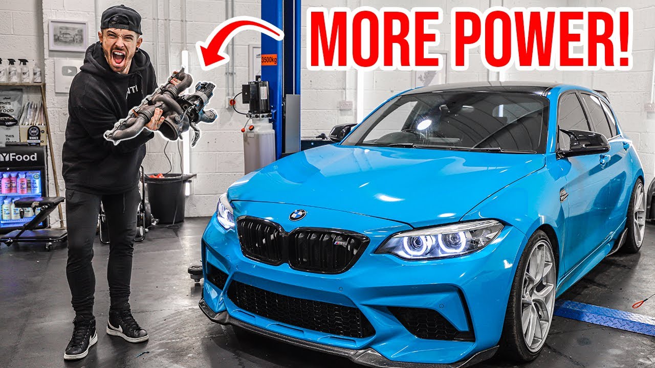 MY BMW M2 HATCHBACK GETS A HUGE TURBO - YouTube