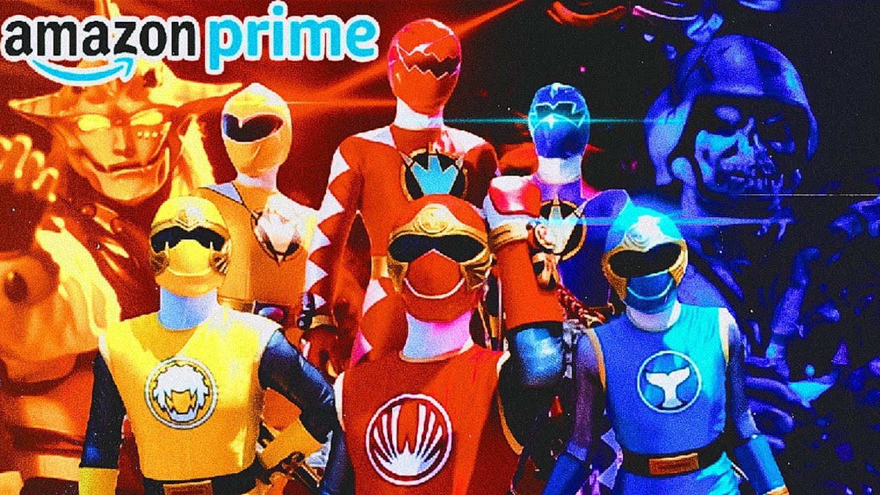 Power Rangers seasons to be added on Amazon prime video in Spain - YouTube