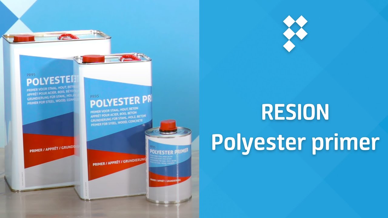 RESION hechtprimer voor polyesterhars - YouTube