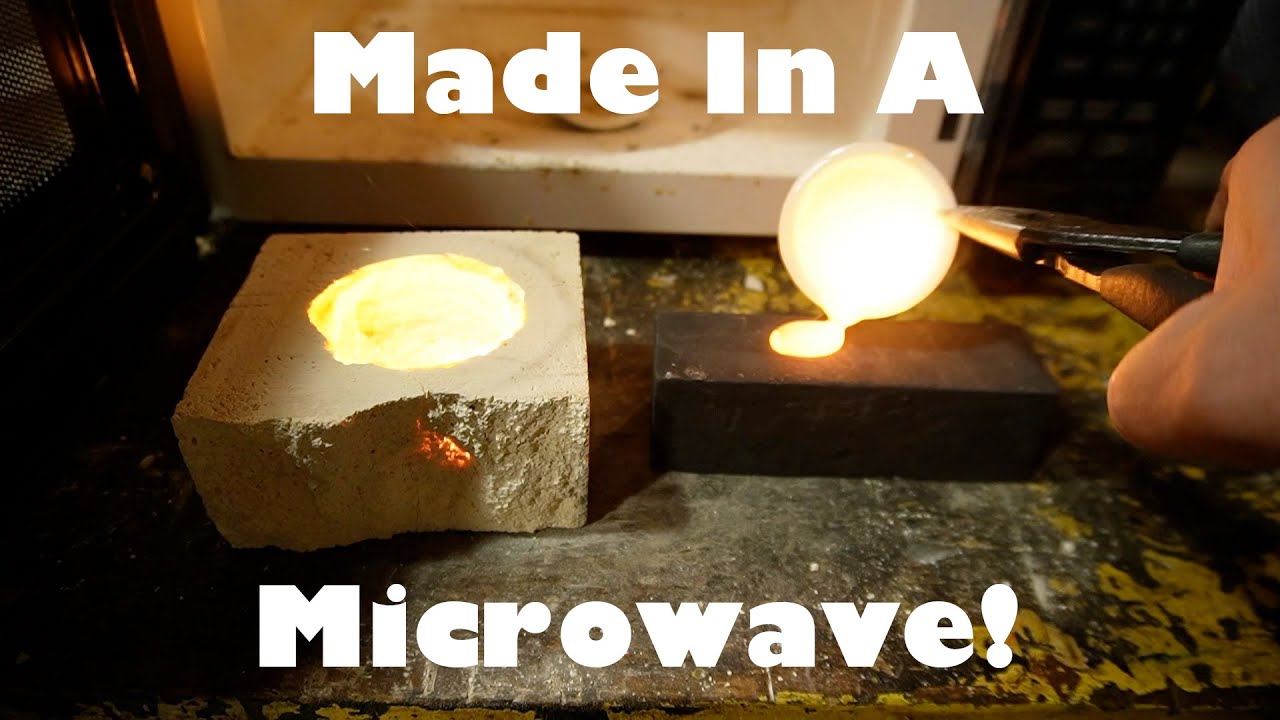 Making Glass in a Microwave - YouTube