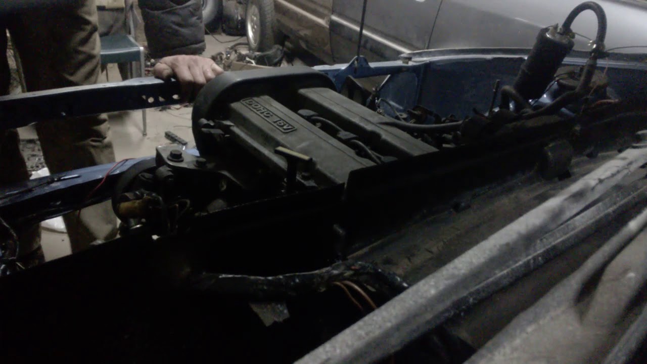 Zetec in Sierra rwd - YouTube