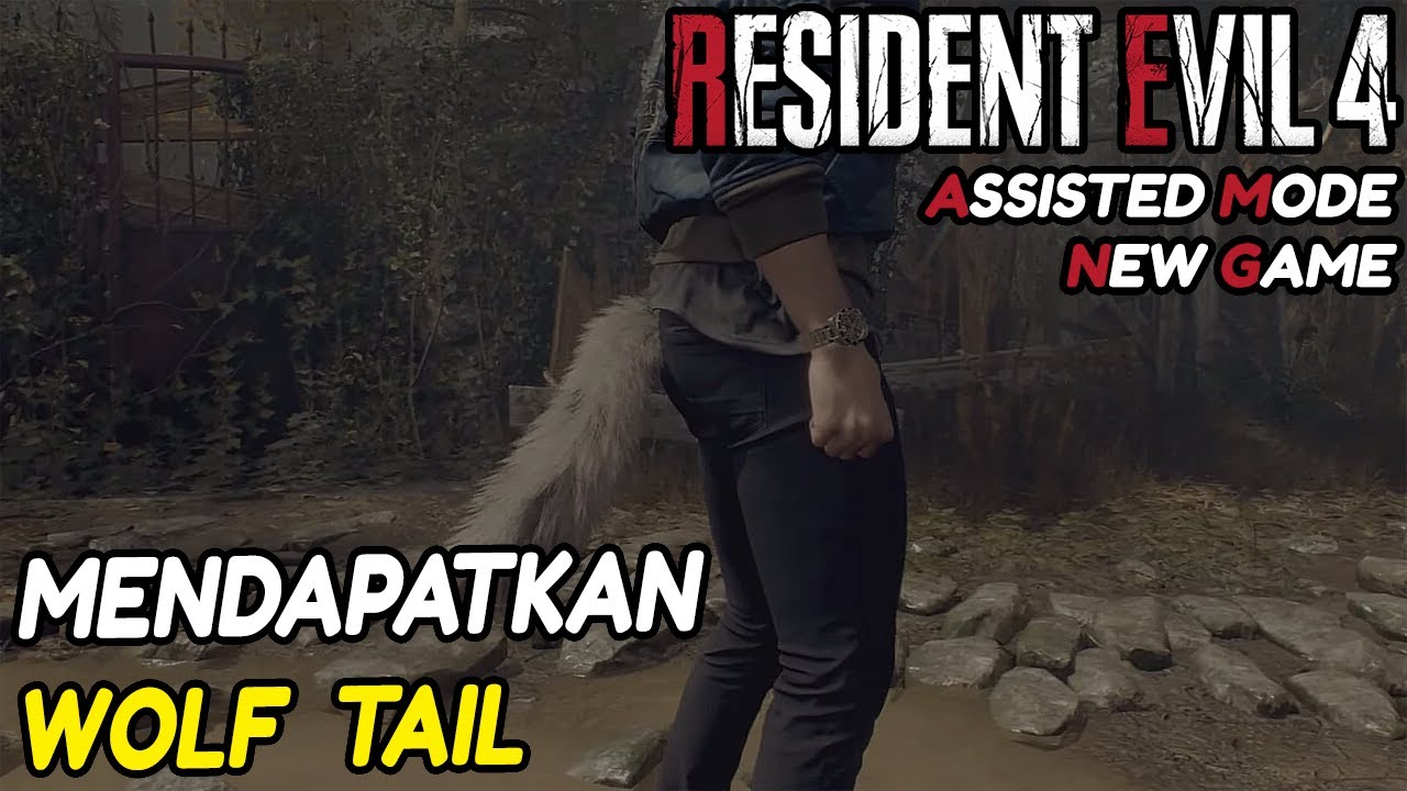 MENDAPATKAN WOLF TAIL! Resident Evil 4 Remake Gameplay [S+ Assisted Mode] - YouTube