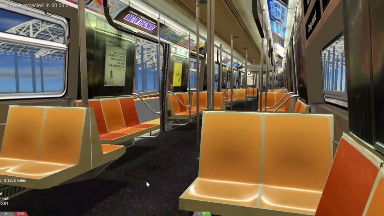 OpenBVE NYC Subway: R68A (Q) Train From Coney Island To 96th St-2 Av ...