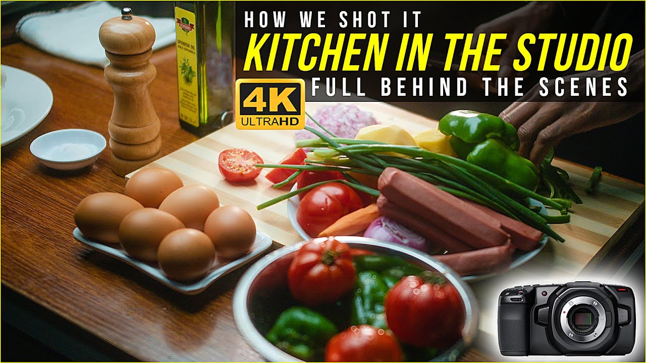 HOW we filmed a Commercial in a KITCHEN set up in a STUDIO - YouTube