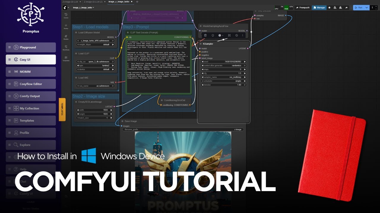 ComfyUI Tutorial for Beginners - How to Install Comfy UI in 2026 - YouTube