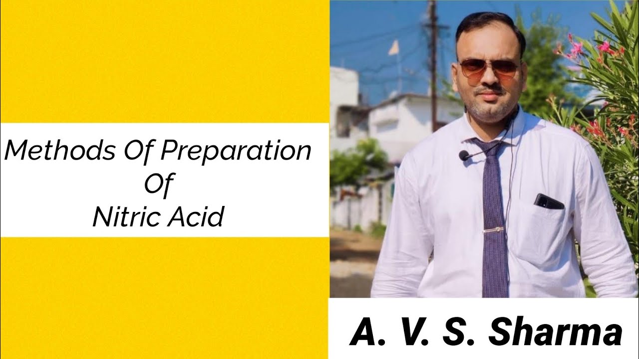 Methods Of Preparation Of Nitric Acid//Preparation Of HNO3 //Ostwald's ...