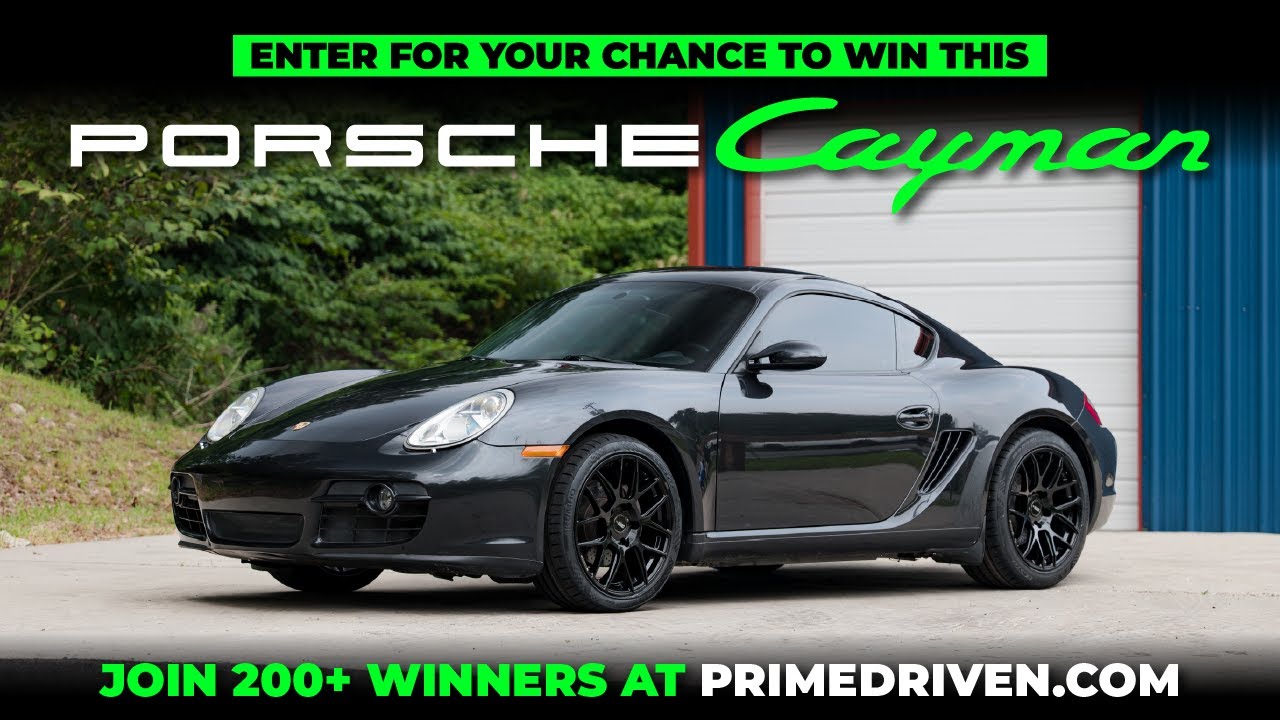WIN THIS 2007 Porsche Cayman - Balanced Mid-Engine Layout, Razor-Sharp ...