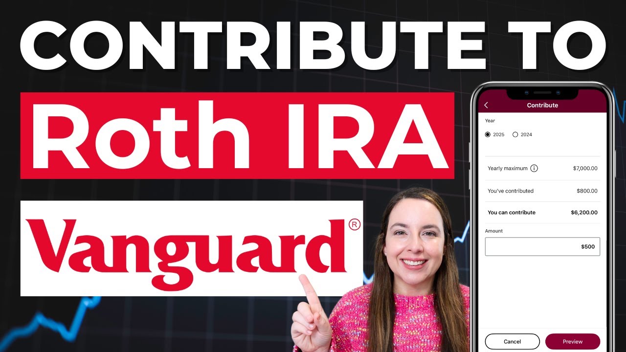 How To Add Money To A Vanguard Roth IRA (Mobile App) - YouTube