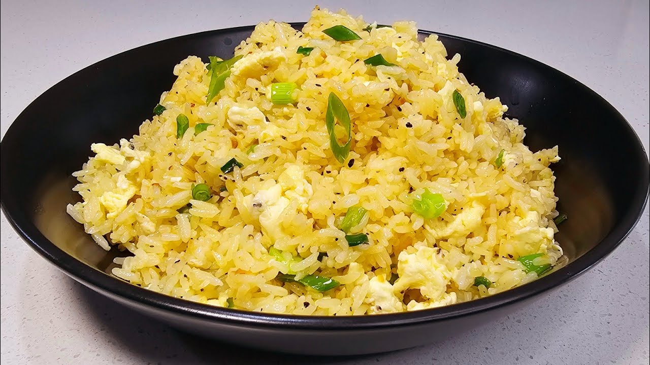 Garlic Butter Fried Rice | full recipe | quick & easy - YouTube
