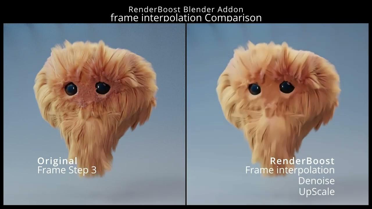 RenderBoost Frame Interpolation Comparison - YouTube
