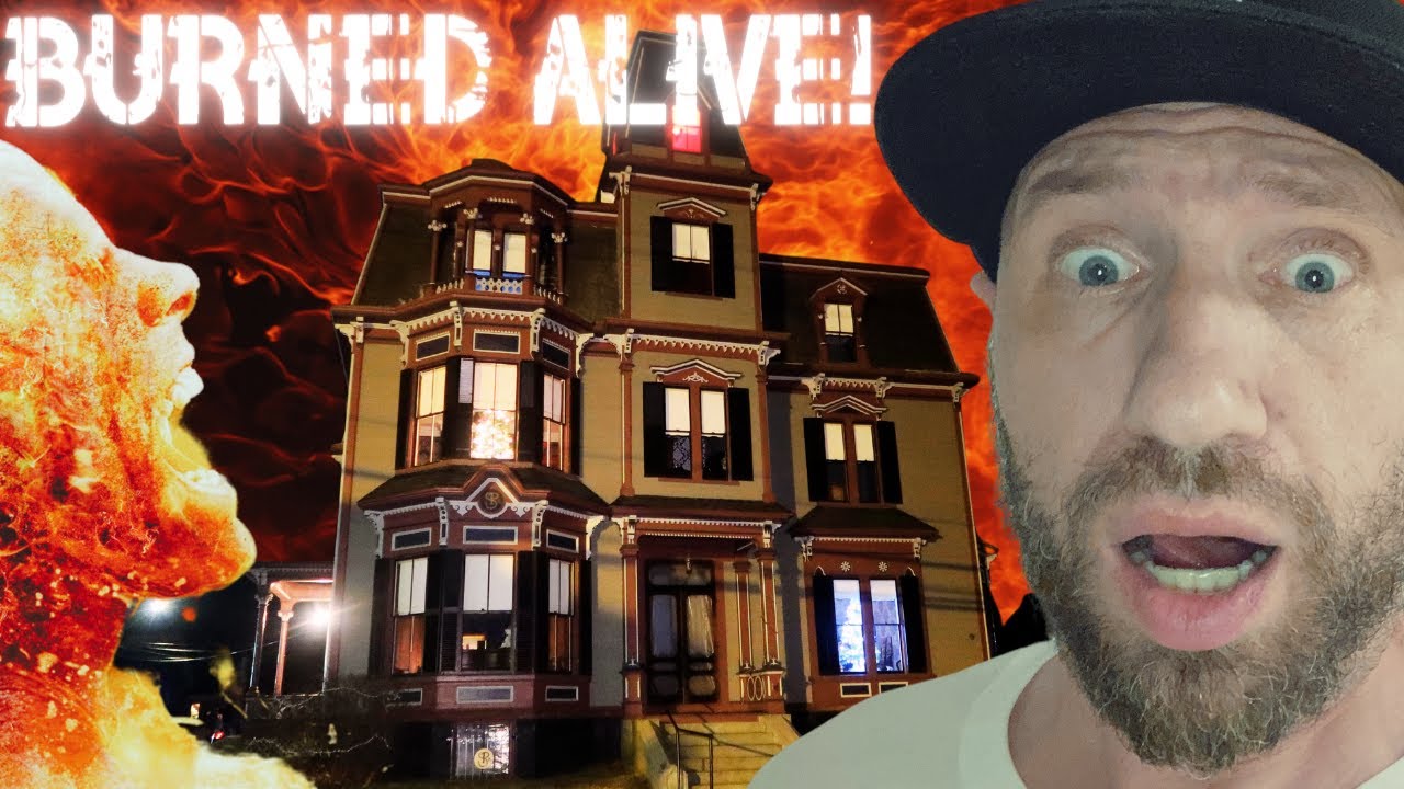 (TERRIFYING) HE WAS BURNED ALIVE IN THIS HAUNTED MANSION AND THE FAMILY ...