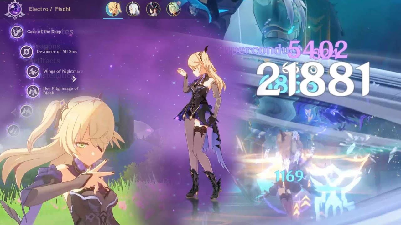 My PHYSICAL FISCHL BUILD after 1 YEAR of playing Genshin Impact - YouTube