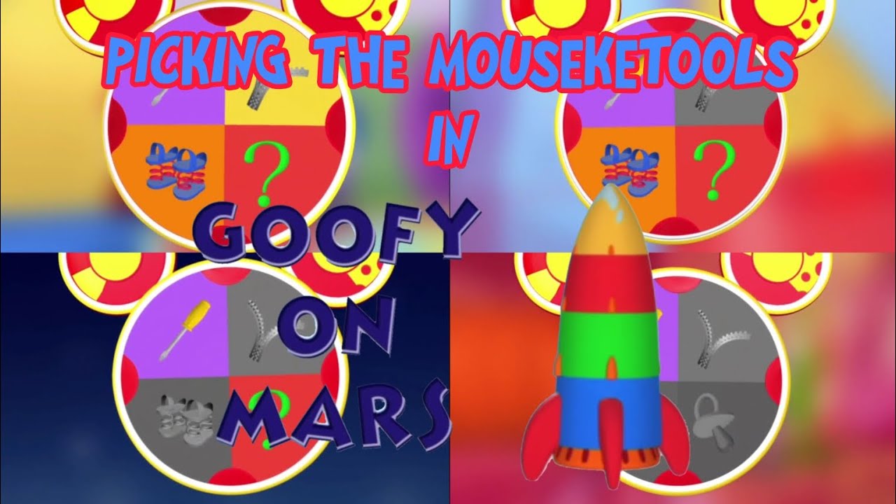 Picking The Mouseketools In Goofy On Mars - YouTube