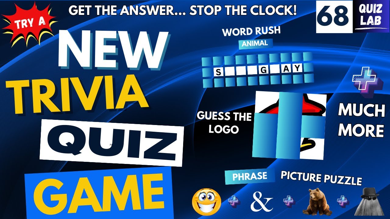 Enjoy a New Trivia Quiz Game. GREAT Family Fun. Exciting Games. - YouTube