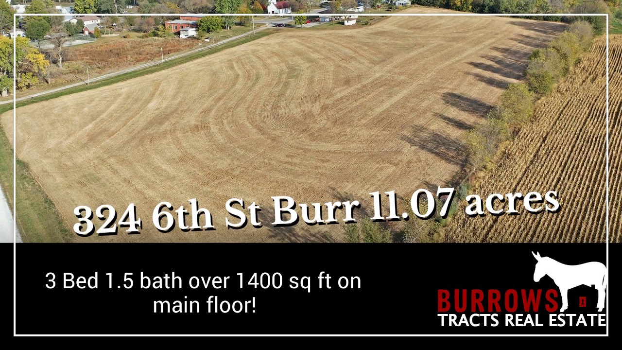 324 6th St Burr 11.07 acres - YouTube