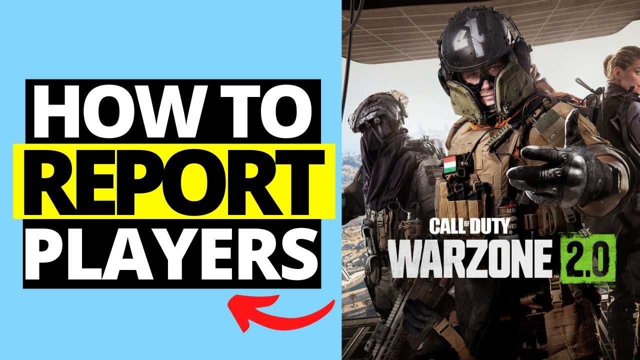 How To Report Players in COD Warzone 2 - YouTube