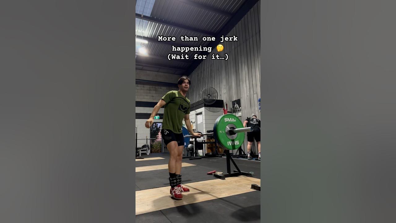 80kg power jerks + a surprise at 63kg bodyweight - YouTube