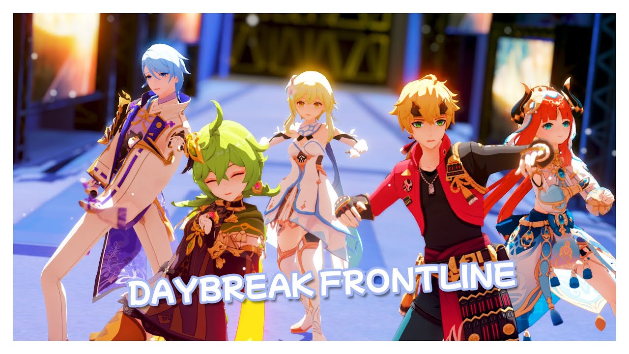 【Genshin Impact x Project Sekai MMD/4K/60FPS】DAYBREAK FRONTLINE 【Inazuma x Sumeru】 - YouTube