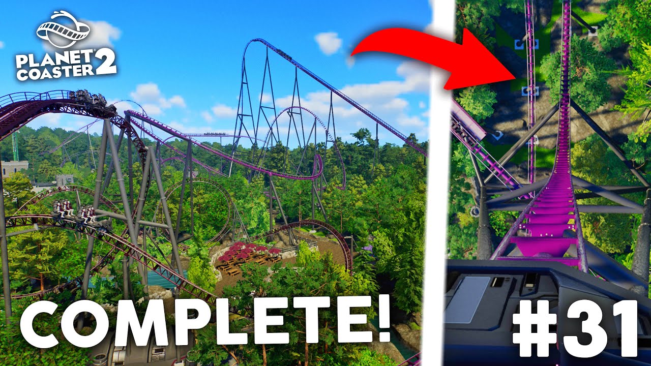 Planet Coaster 2 FINAL Area is COMPLETE in my Theme Park!! - YouTube